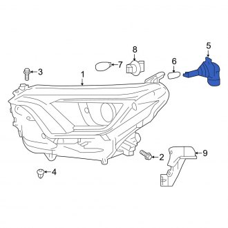 Toyota RAV4 OEM Lighting | Headlights, Fog & Tail Lights — CARiD.com
