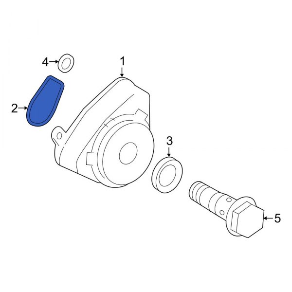 Toyota OE 9021022001 - Engine Oil Cooler Gasket