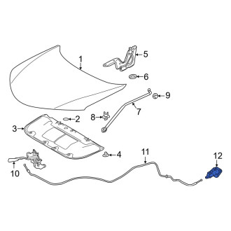 Toyota Corolla Hood Release Cables & Handles — CARiD.com
