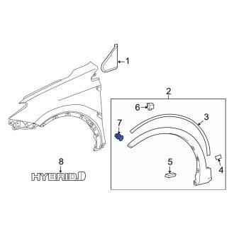 Toyota Highlander Rocker Panels, Floor Pans, Moldings — CARiD.com