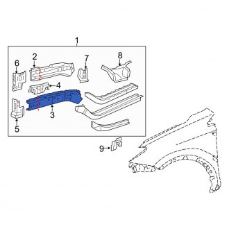 Toyota RAV4 Replacement Chassis Frames & Rails | CARiD
