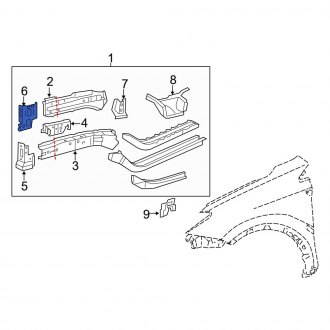 Toyota RAV4 Replacement Chassis Frames & Rails | CARiD