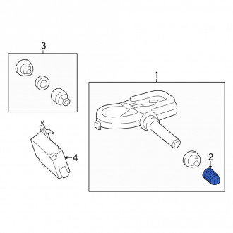 Toyota Corolla OEM TPMS Sensors | Bluetooth, Wireless, USB — CARiD.com
