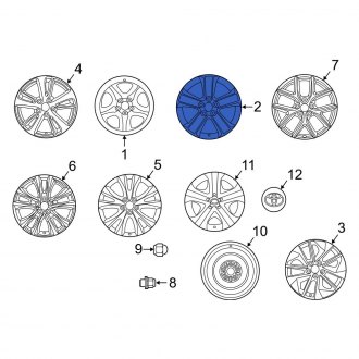 Toyota OE™ Factory Wheels - CARiD.com