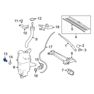 Toyota Tacoma Windshield Washer Tanks & Parts — CARID.com