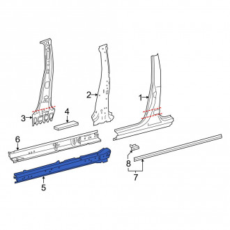 Toyota RAV4 Replacement Rocker Panels | CARiD
