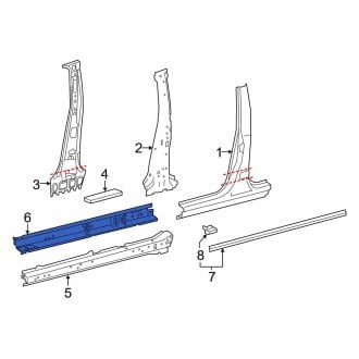 Toyota RAV4 Replacement Rocker Panels – CARiD.com
