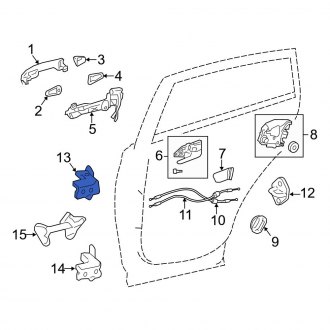 Toyota Corolla Cross Door Hinges, Pin & Bushing Kits – CARiD.com