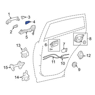 Toyota Tacoma Door Seals & Weatherstripping | CARiD