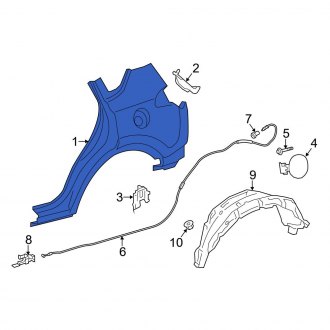 Toyota RAV4 OEM Quarter Panels & Parts | Rear & Front — CARiD.com