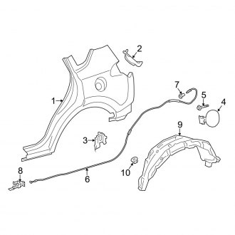 2015 Toyota RAV4 OEM Quarter Panels & Parts | CARiD