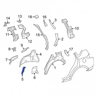 Toyota Car/Truck Replacement Quarter Panels & Parts — CARiD.com
