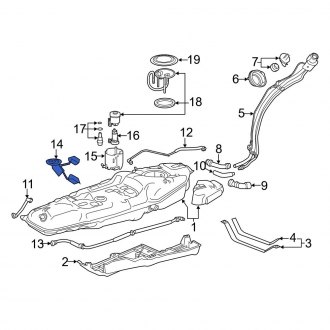 Toyota RAV4 OEM Fuel System Parts - Pumps, Lines | CARiD