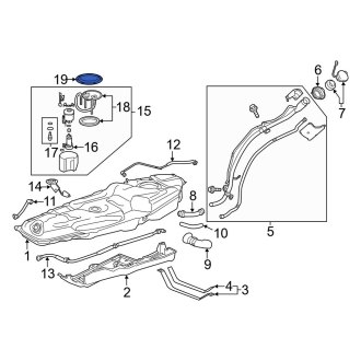 Toyota Matrix OEM Fuel System Parts | Pumps, Lines — CARiD.com