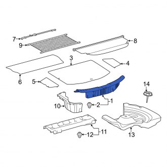 Toyota RAV4 Trunk & Tailgate Moldings | CARiD