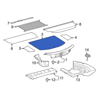 Toyota RAV4 OEM Spare Tire Covers & Carriers | CARiD