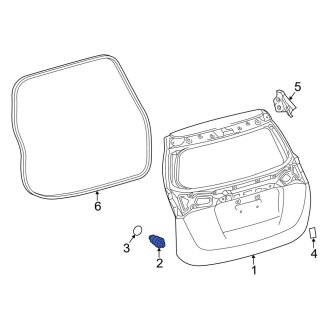 OEM License Plates & Frames - Brackets, Hardware | CARiD