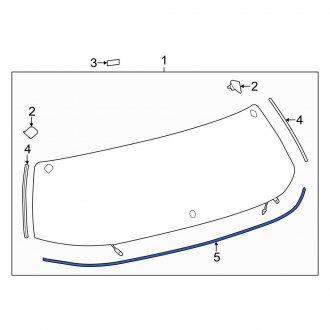 Toyota RAV4 Trunk & Tailgate Moldings | CARiD