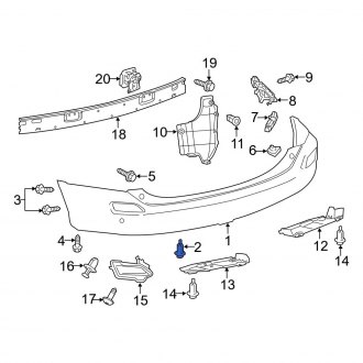 Toyota Tacoma Fender Support Braces & Hardware — CARiD.com
