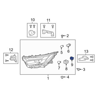 Toyota RAV4 OEM Ignition & Electrical Parts — CARiD.com