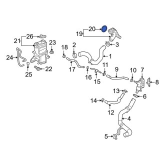 Toyota Camry OEM Engine Cooling Parts | Radiators, Fans — CARiD.com