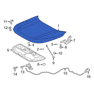 Toyota RAV4 Replacement Hood Panels | CARiD