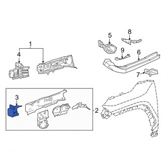 Toyota RAV4 Replacement Chassis Frames & Rails | CARiD
