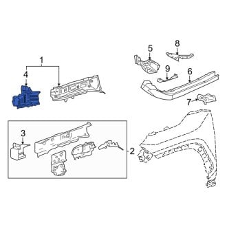 Toyota RAV4 Replacement Chassis Frames & Rails | CARiD