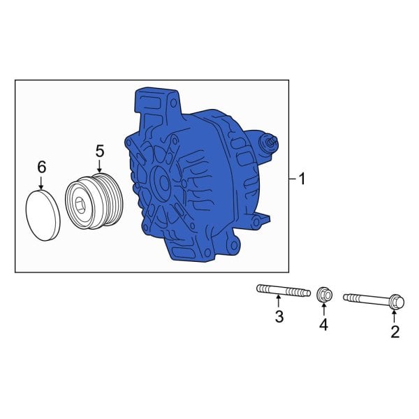 Toyota OE 2706025030 - Alternator