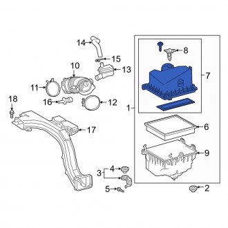 Toyota RAV4 OEM Air Intake Parts - Filters, Manifolds | CARiD