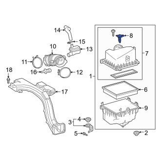 Toyota Camry OEM Air Intake Parts | Filters, Manifolds — CARiD.com