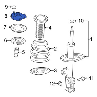 Toyota RAV4 OEM Suspension Parts | Shocks, Struts — CARiD.com