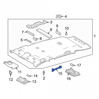 Toyota Corolla Cross Interior Brackets & Hardware — CARiD.com