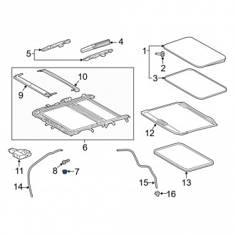 Toyota Camry OEM Roofs & Parts | Panels, Drip Rails — CARiD.com