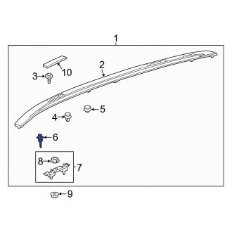 Toyota Corolla Cross OEM Roofs & Parts | Panels, Drip Rails — CARiD.com