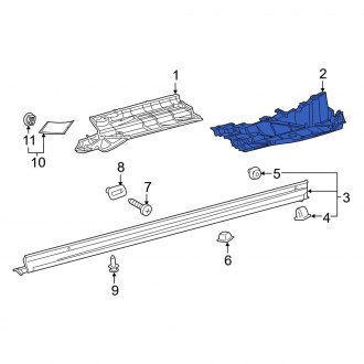 Toyota Underbody Covers - Splash Shields, Protection | CARiD