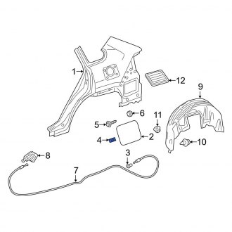Toyota 4Runner OEM Quarter Panels & Parts | Rear & Front — CARiD.com