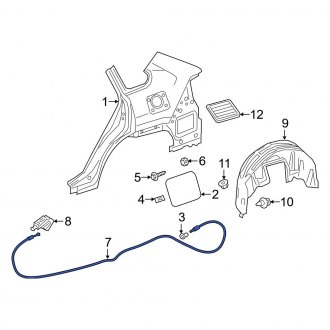 Toyota RAV4 Fuel Doors & Parts | CARiD