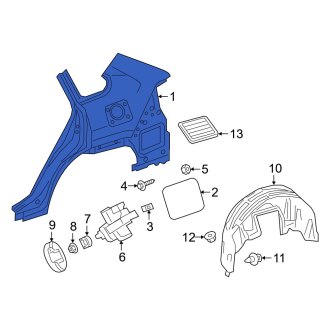 Toyota OE™ Quarter Panels | CARiD