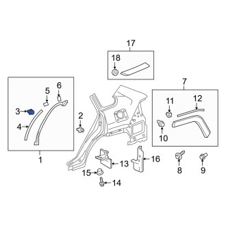 Toyota 4Runner Grille Brackets & Hardware — CARiD.com