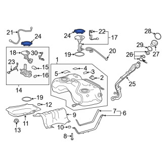Toyota Corolla Cross Fuel Tanks & Parts — CARiD.com