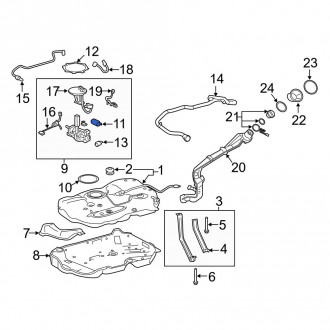 Toyota Venza OEM Fuel System Parts | Pumps, Lines — CARiD.com