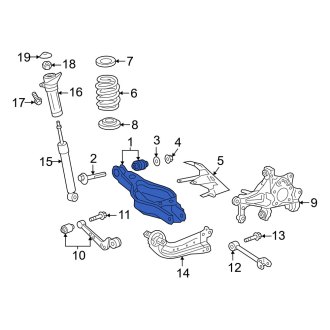 Toyota RAV4 OEM Suspension Parts - Shocks, Struts | CARiD