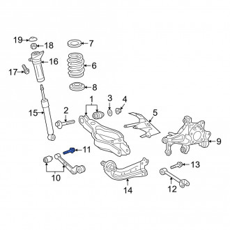 Toyota Grand Highlander Performance Suspension - Springs, Shocks, Struts