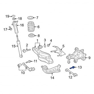 Toyota bZ4X OEM Suspension Parts | Shocks, Struts — CARiD.com