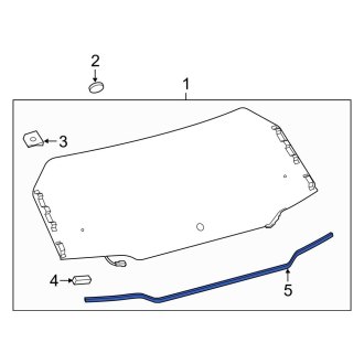 Toyota RAV4 Trunk & Tailgate Moldings | CARiD