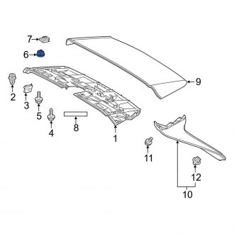 Toyota Land Cruiser OEM Trunks & Parts | Lids, Rear Panels — CARiD.com
