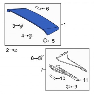 Toyota RAV4 Factory Style Rear Spoilers – CARiD.com