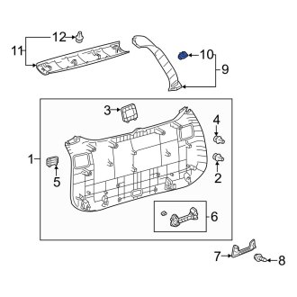 Toyota Corolla Cross OEM Chassis Frames & Body Parts - Tubs, Doors | CARiD
