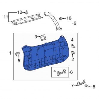 Toyota RAV4 Trunk & Tailgate Moldings | CARiD